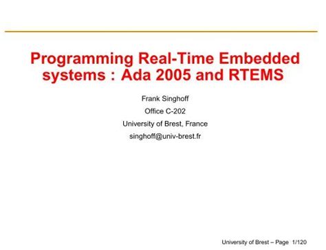 Programming Rtems Applications With Ada
