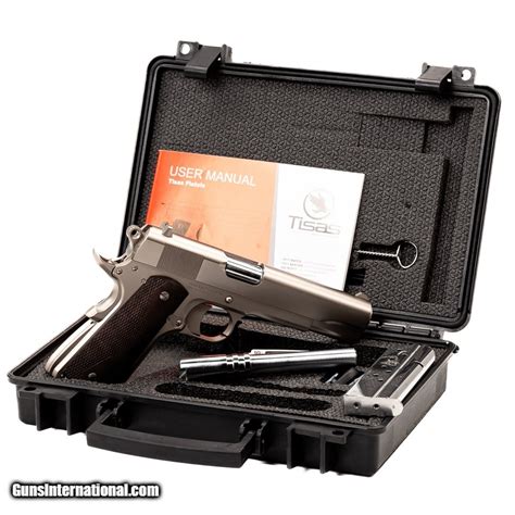 Tisas 1911 Stakeout 38sup9mm 5 Nickel 2 Barrels 9mm Luger 9x19 Para