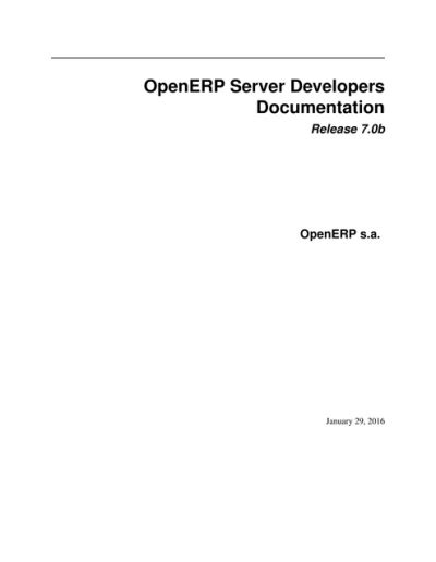 Openerp Server Graph