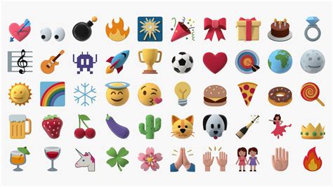 Emojis Set 3d Model 129 Max Free3d