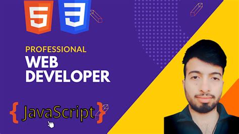 Be Your Front End Web Developer Html Css Javascript By Faizanfar00q Fiverr
