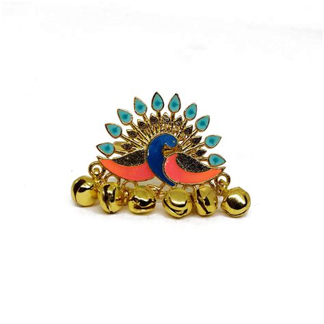 Dance Of The Peacock Ring Red Dot Jewels
