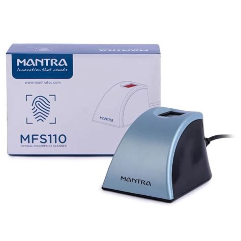 Mantra Mfs110 L1 Biometric Fingerprint Scanner Aadhaar Authentication