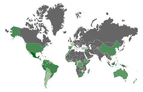 Where Do Avocados Grow Map