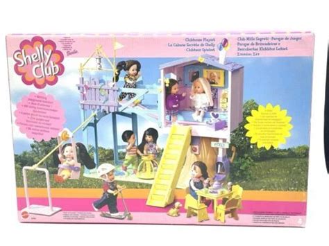 Barbie Kelly Club Lots Of Secrets Clubhouse Playset Shelly Nib Qx Eur