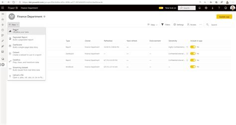 Power Bi Microsoft Information Protection Sensitivity Labels At Raymond