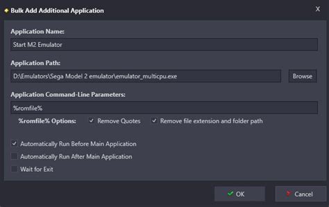 Bulk Addremove Additional Applications Third Party Applications And