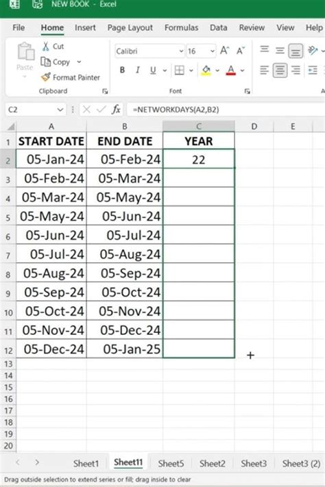 Nowworkdays Function Excel Excelformula Excelworld Excelfunction