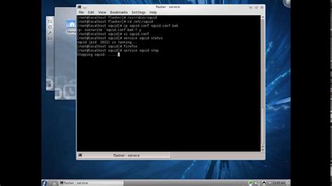 Installation And Configuration Of Proxysquid Server On Fedoralinux Youtube