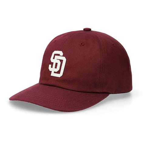 Standard California Sd Baseball Logo Cap Burgundy Otcab070 公式通販