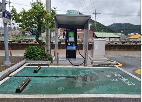 수양동 전기차 충전소 24시간 운영 주차장 위치 안내 경남진