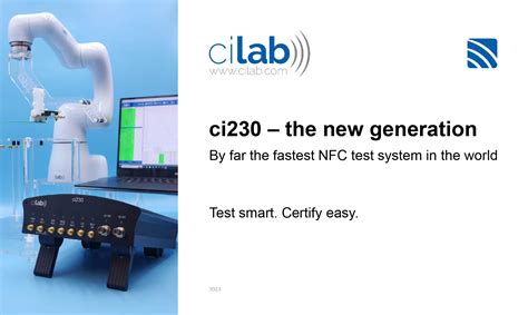 Introducing Cilab Test Smart Certify Easy • Nfcw Knowledge Centre