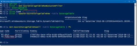 Manage Azure Table Storage Using PowerShell 4sysops