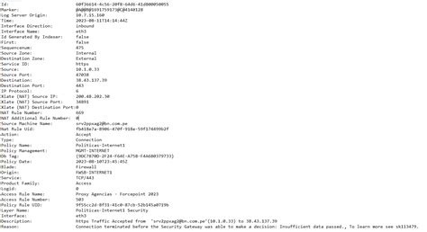 Problem With Access To Webservice Check Point Checkmates