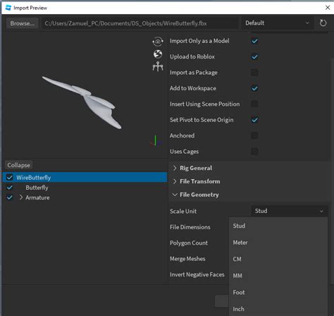 Rig Messed Up After Importing It Art Design Support Developer Forum Roblox