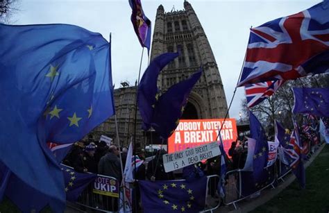Thousands Watch Brexit Vote Unfold Outside Parliament And They Agree