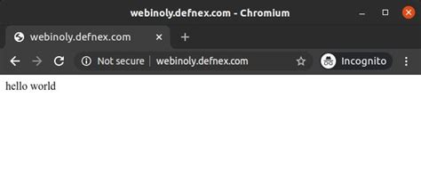 How To Install Lemp Server With Webinoly On Ubuntu 2004 • Linux And Open Source