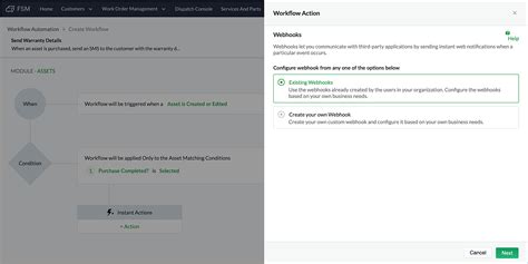 Zoho Fsm Webhooks