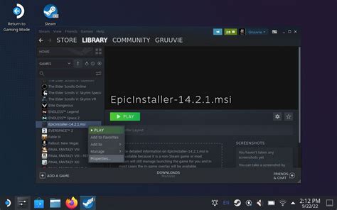 How To Install Epic Games Launcher On Steam Deck