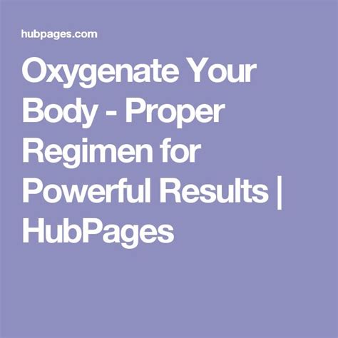 Oxygenate Your Body Proper Regimen For Powerful Results Food Grade Hydrogen Peroxide Body