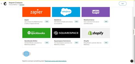how to import contacts in mailchimp