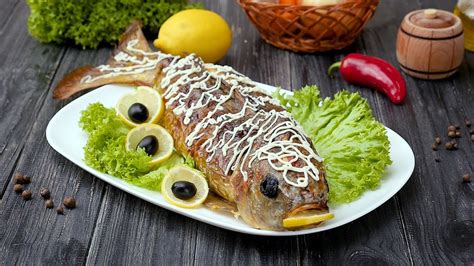 Как приготовить фаршированную рыбу Рецепты от Со Вкусом Youtube