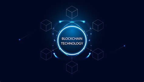 Fintech Blockchain Technology Vectors And Illustrations For Free Download