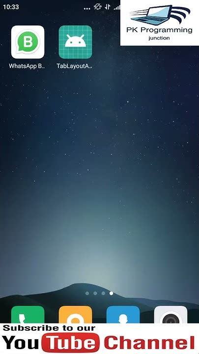 Android Tablayout Example Using Viewpager And Fragments Demo Youtube