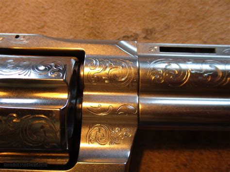 Colt Python Stainless Factory Engraved Armory C 6” Custom Shop Sp6wts