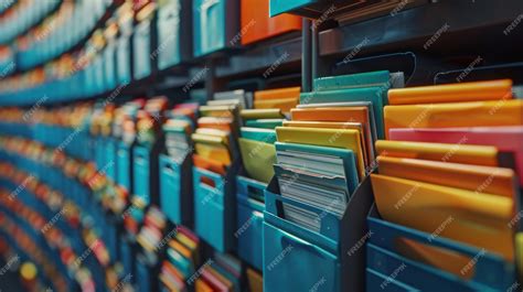 Organized Folders And Search Functionality In A Document Management