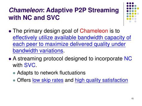 Ppt Chameleon Adaptive Peer To Peer Streaming With Network Coding Powerpoint Presentation