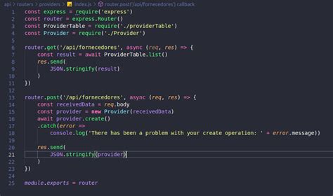 Erro Na Rota Post E Get Nodejs Crie Uma Api Rest Padronizada E