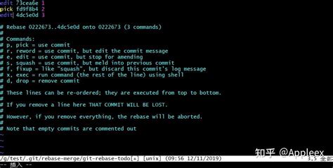 如何修改已提交commit信息 知乎