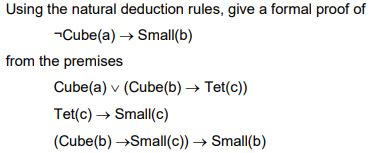 Solved In This Question You Have To Construct Formal Proofs Chegg Com