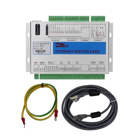 3 4 Axis Mach3 Cnc Controller Board Ethernet Motion Card Ethernet