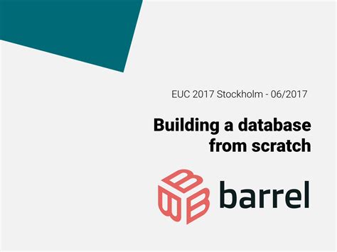 PDF Building A Database From Scratch Erlang Factory Versatile
