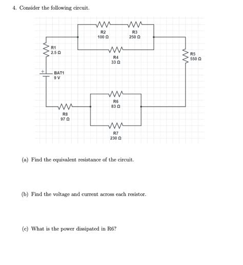 Solved Consider The Following Circuit A Find The Chegg