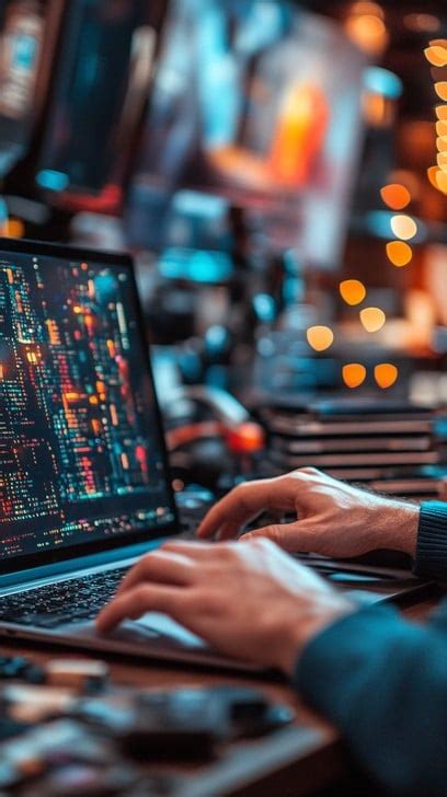 free coding late night image download at stockcake