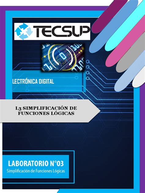 Lab03 Simplificación De Funciones Lógicas Pdf Circuito Integrado Ciencias De La Computación