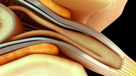 3d Vertebrae Cross Section With Spinal Cord Model Turbosquid 2189320