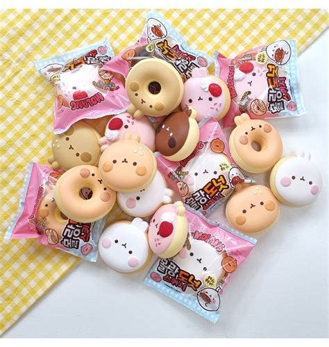 몰랑 말랑이장난감 몰랑도넛 스퀴시 촉감놀이 스트레스볼 몰랑이장난감 12종세트 티몬