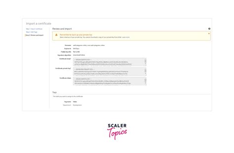 Aws Certificate Manager Scaler Topics