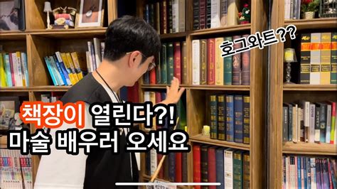 책장 속 신비한 마술 배우기 김포 이색 장소 해리포터 호그와트 인가 페리 마법의 방 소개 합니다 Youtube