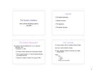 Lecture Slides On File System Interface CSCI 444 Docsity