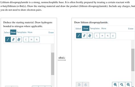 Solved Lithium Diisopropylamide Is A Strong Nonnucleophilic