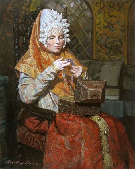 Художница Мария Молодых Русское народное искусство Красочное искусство Исторические картины