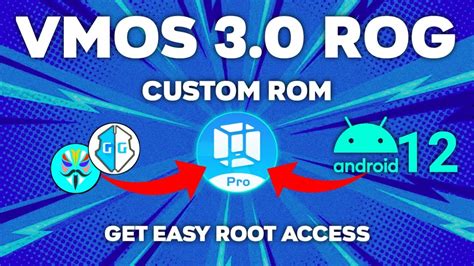 VMOS Pro Root VMOS Rooted Custom ROM ROG V3 VMOS Pro Android 12 YouTube