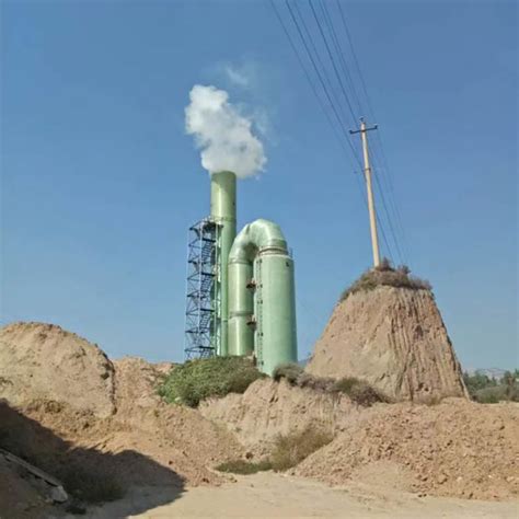 Fiberglass Tail Gas Absorption Tower Acid Mist Gas Absorption Tower
