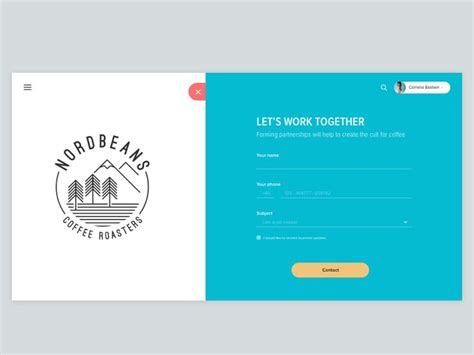 Contact Form Ui