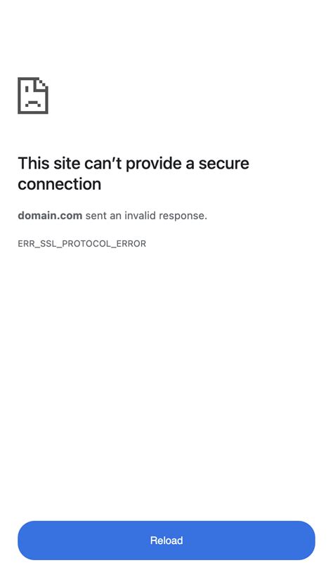 How To Fix Errsslprotocolerror